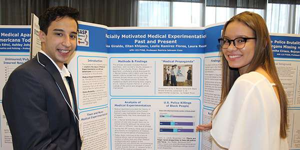 SUCCESS AT THE 11TH ANNUAL FIRST-YEAR STUDENT SHOWCASE – CUNY Newswire