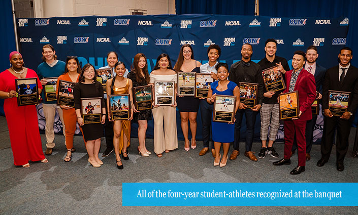 Student Athletes Honored at John Jay’s 46th Annual Awards Banquet ...