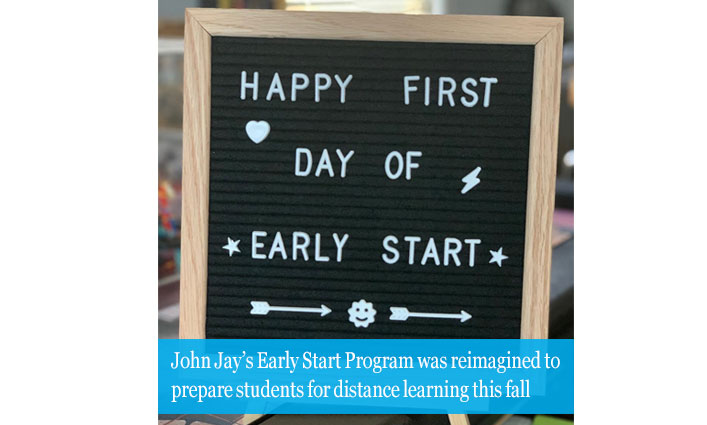 John Jay’s Early Start Program Welcomes First-Year Students and Sets ...