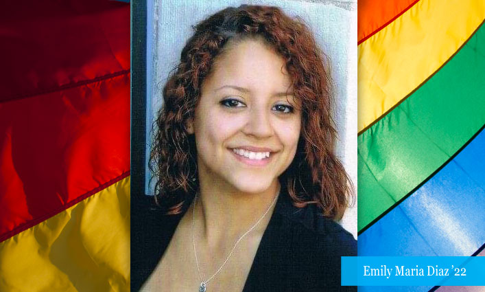 Pride Month 2022: Veteran Emily Maria Diaz ’22 Reimagines Acceptance ...