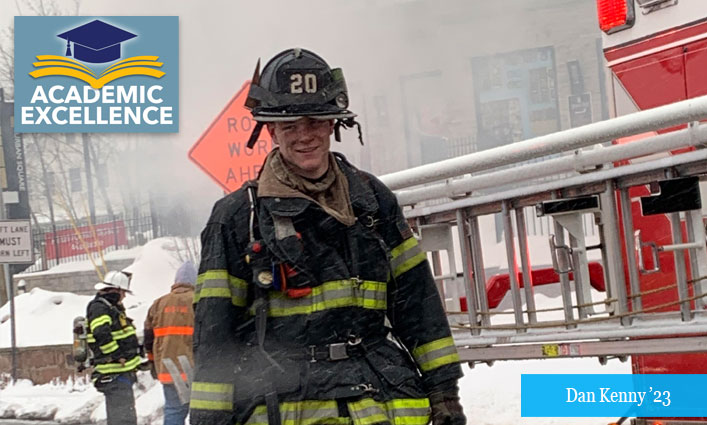 Academic Excellence: Dan Kenny ’23 Balances Life as Dedicated Volunteer ...