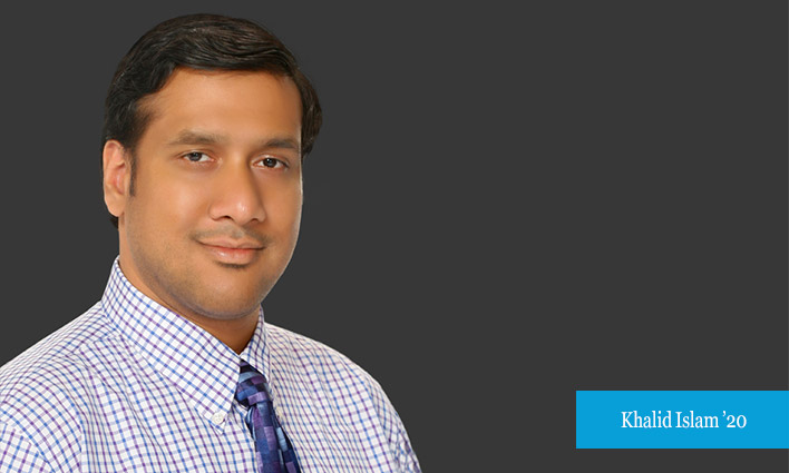 Grad Student and First Responder Khalid Islam ’20 Named John D. Solomon Fellow for Public ...