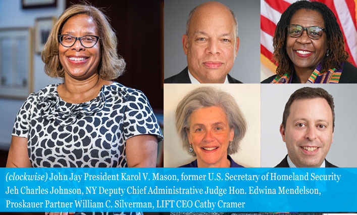 Join President Karol Mason, former U.S. Secretary Jeh Johnson, New York ...
