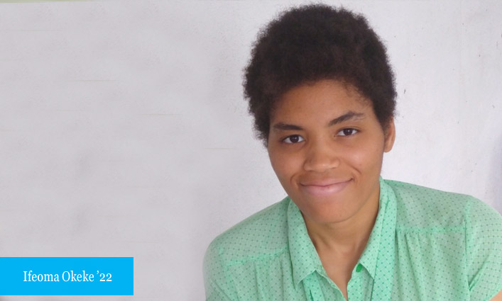 Graduating Senior Ifeoma Okeke ’22 Heads Back into the Classroom Thanks ...